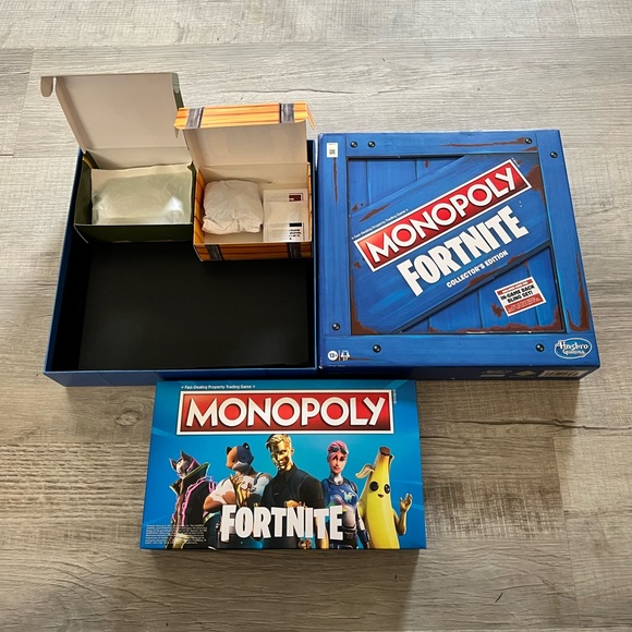 Hasbro | Toys | Fortnite Monopoly Game Hasbro Parker Brothers Camping ...